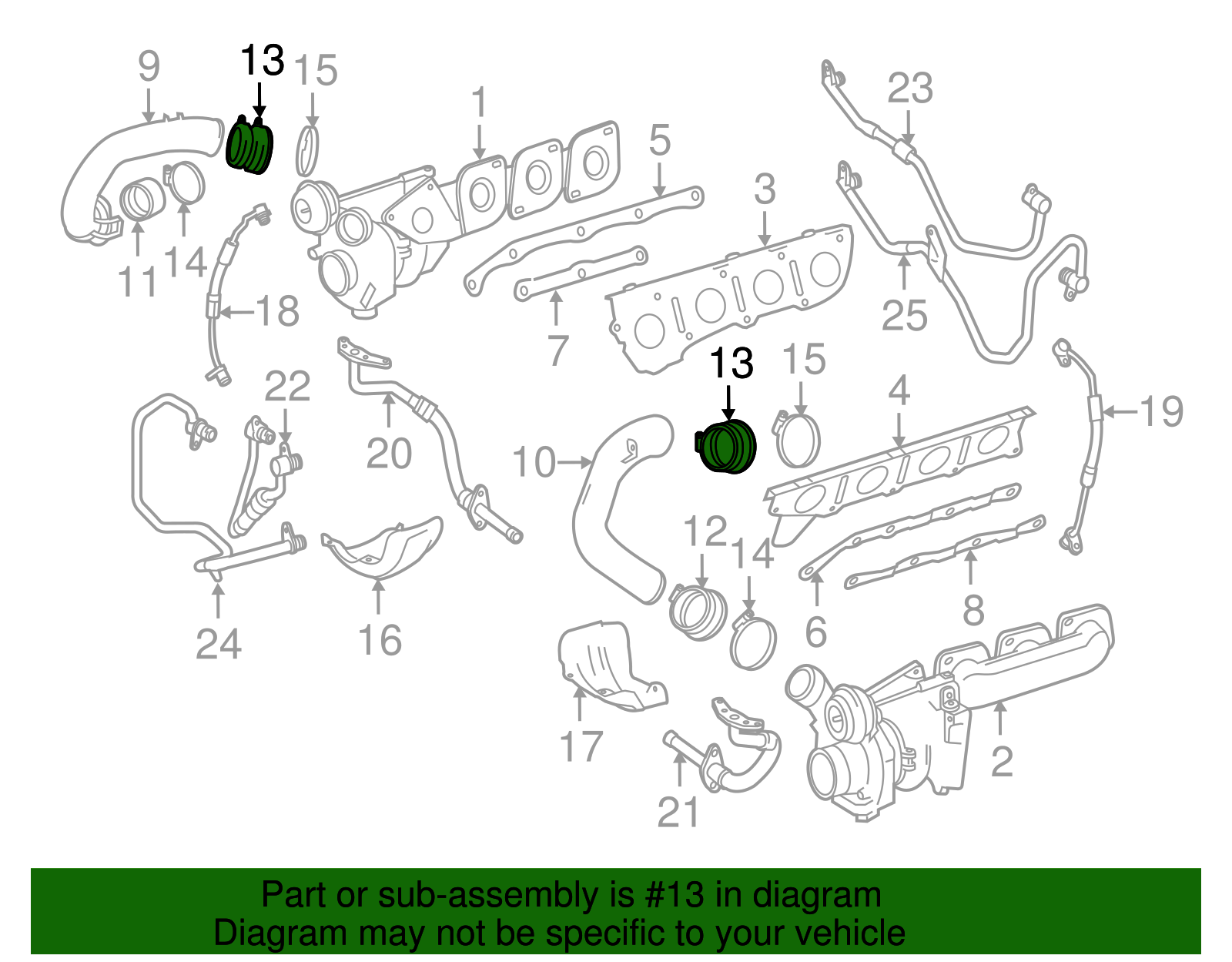 2780941591 - Mercedes-Benz Inter-Cooler Duct Collar 2011-2020 Mercedes ...