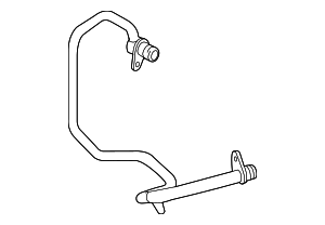 278-200-08-51 - Coolant Line Mercedes-Benz USA Parts
