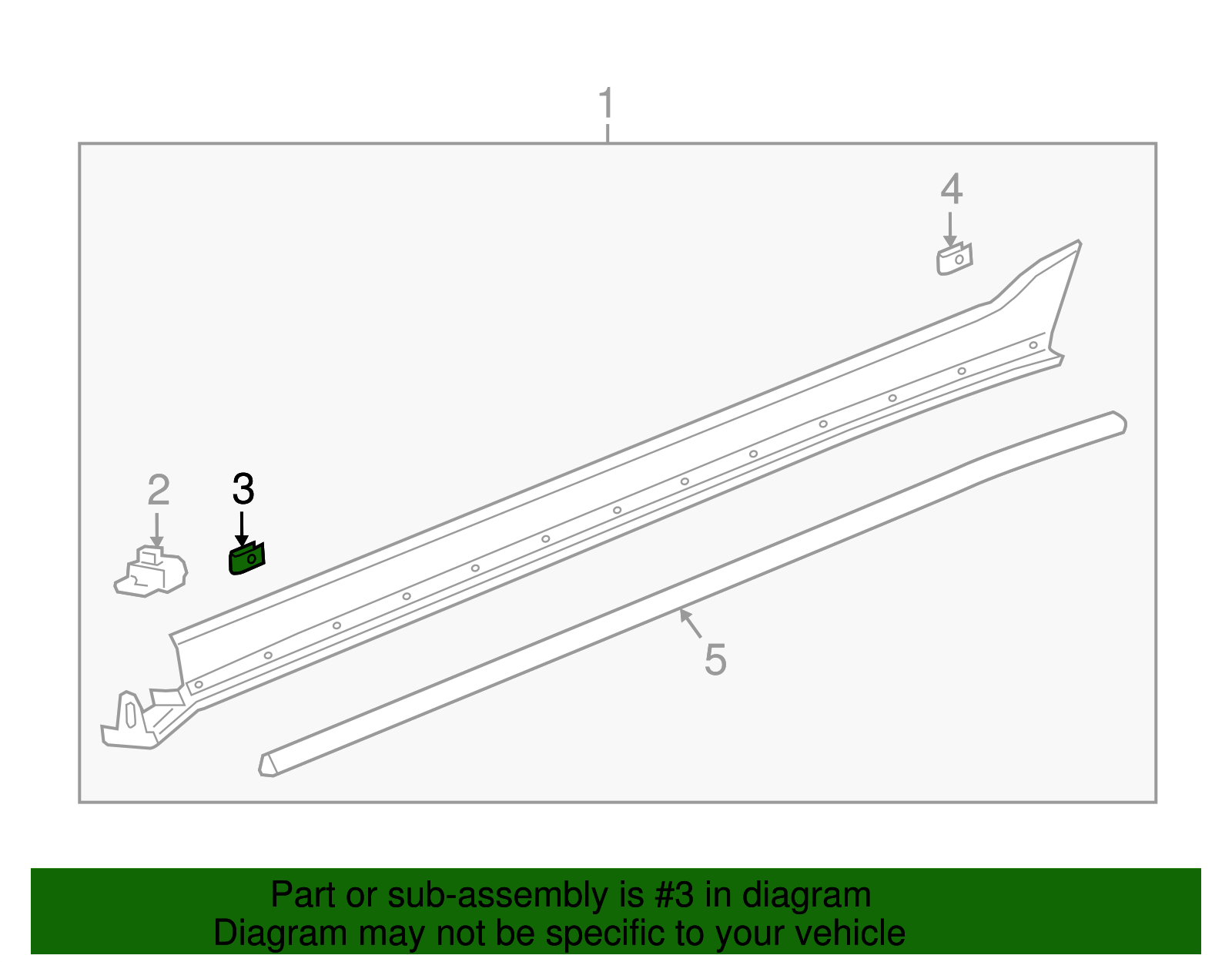 2018-2024 GM Door Molding Bolt 11570602 GM | GMPartsDirect.com