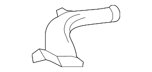 2017-2021 Chevrolet Bolt EV Driver Side Window Defogger Outlet Duct ...