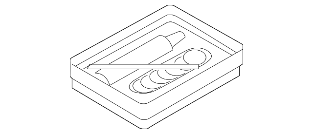 1999-2023 Land Rover Quarter Glass Adhesive Kit LR078295 ...