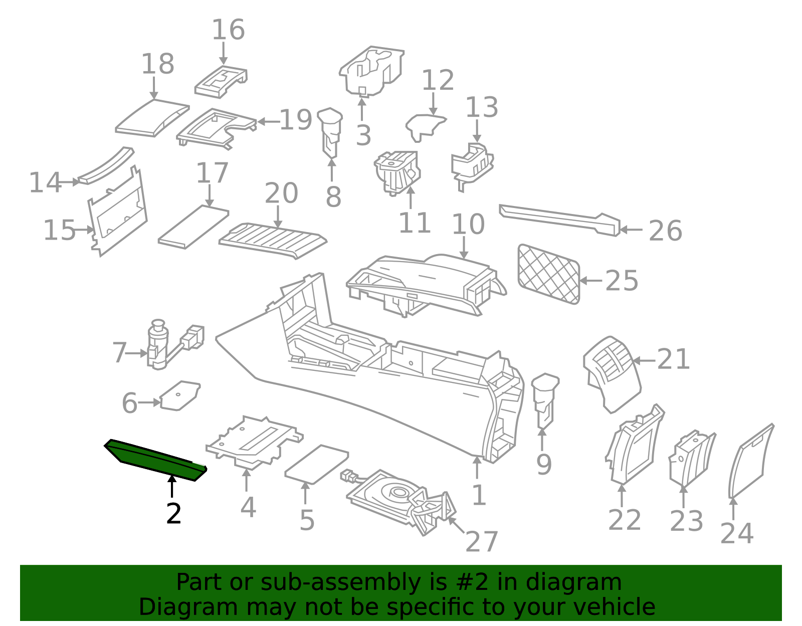 Console Trim Panel - Refresh Your Cabin's Factory Look | AutoNation Parts
