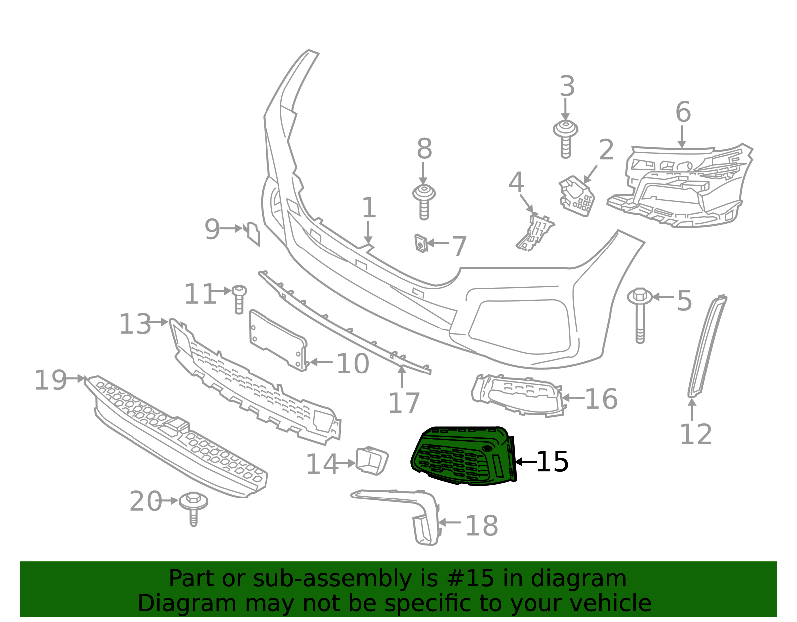 51-11-8-074-002 - Outer Grille 2020-2022 BMW | BMWPartsDirect.com