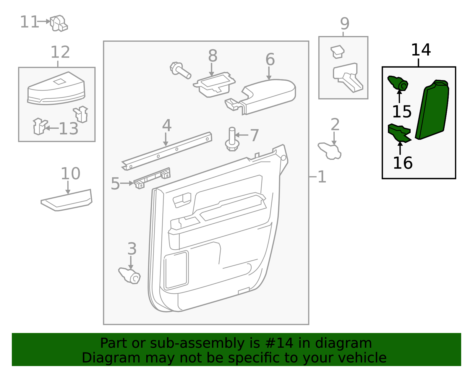 Genuine Door Panel Insert - Interior Restoration Component | AutoNation ...