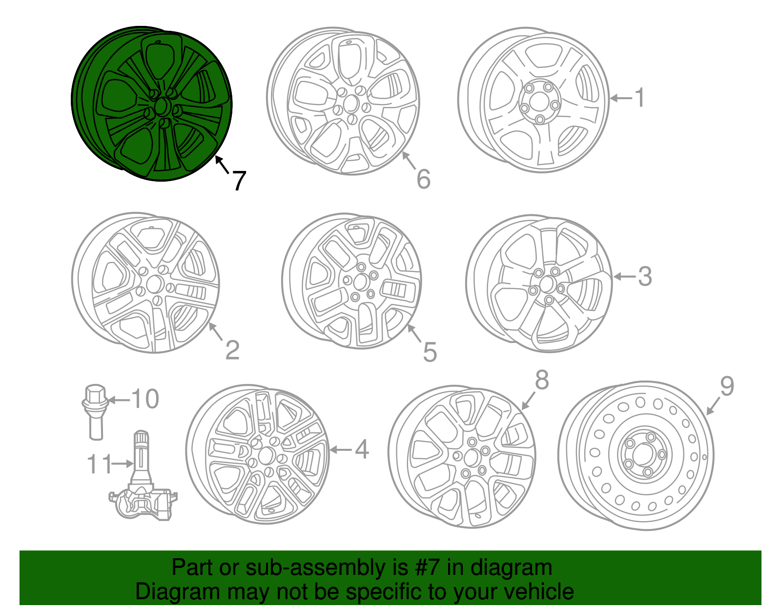 68299201AC - Strut Mount - 2017-2020 Jeep Compass | Mopar Parts Canada