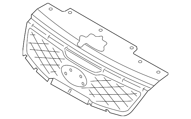 86360-1G600 - Grille Surround 2010-2011 Kia | Kia.Parts Store