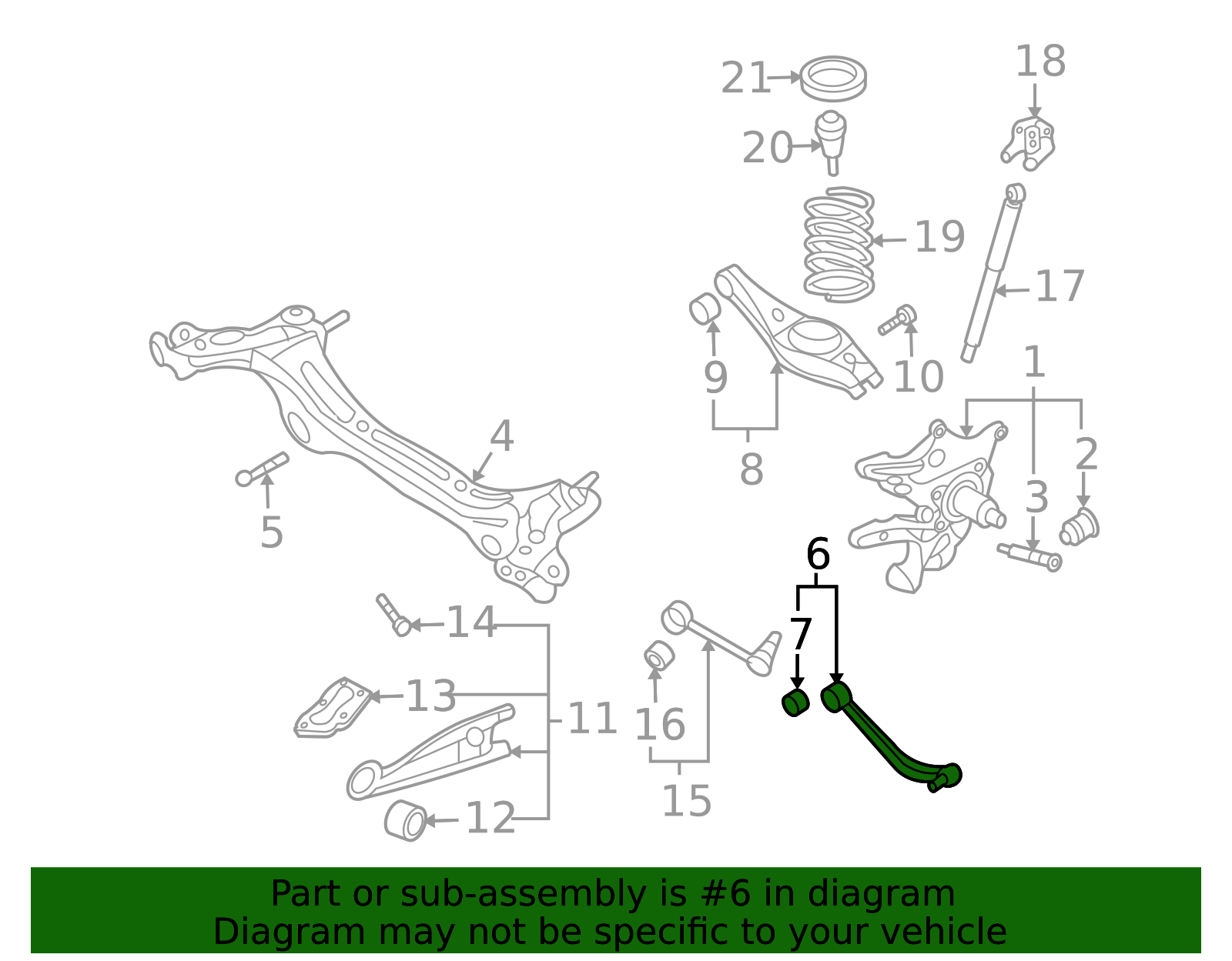Upper Control Arm 55240-4D001 | MotorMotor