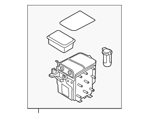 84680-S9000 - Storage Compartment 2020-2024 Kia Telluride | Kia.Parts Store