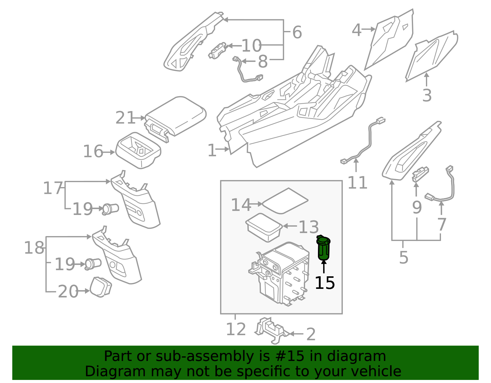 96125-CV010 - USB Port 2022-2025 Kia | Kia.Parts Store