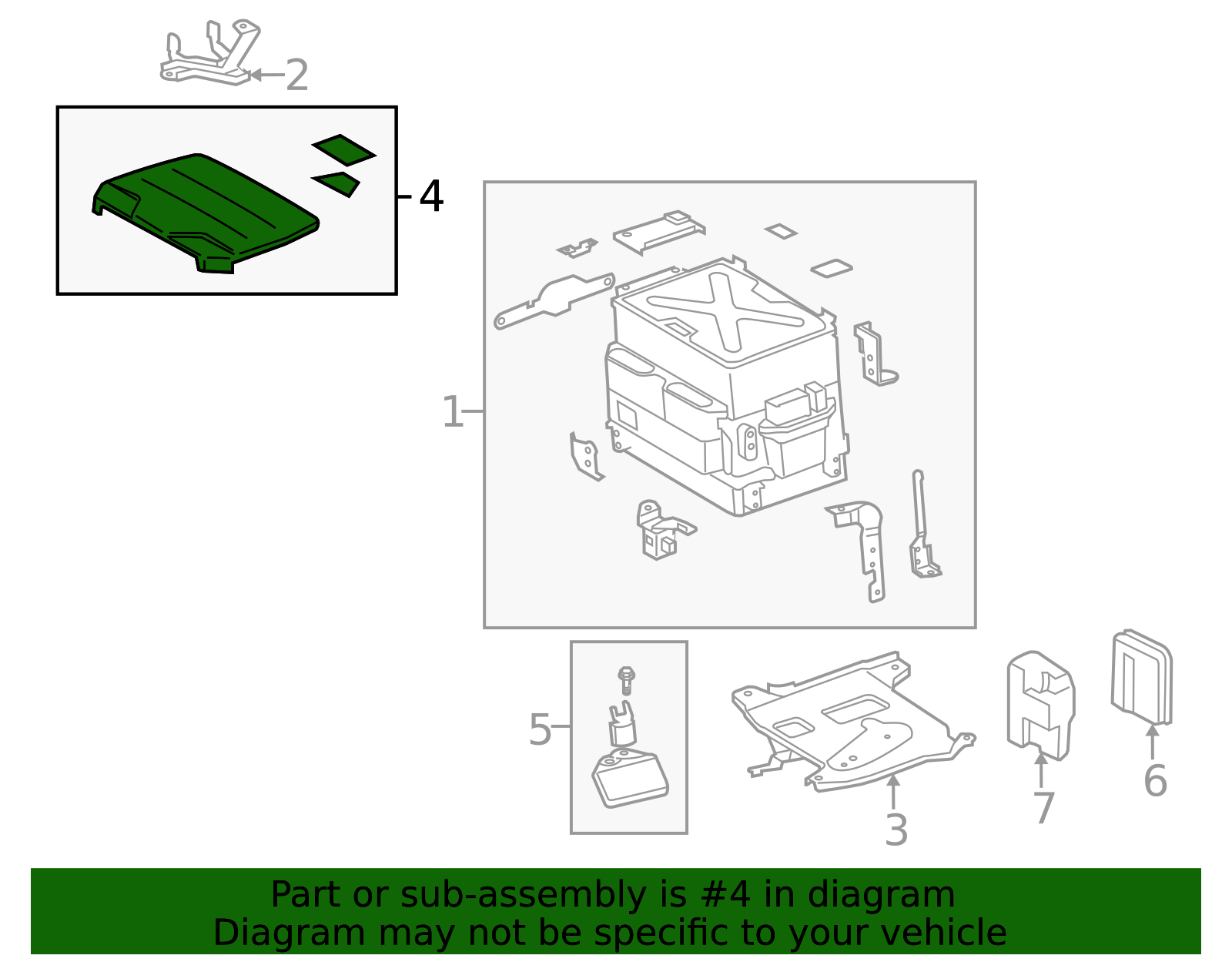 51470-33010 - High-Quality Drive Motor Inverter Cover for 2007-2011 ...