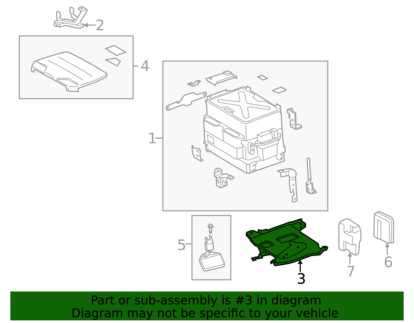 2007-2011 Toyota Camry Drive Motor Inverter Bracket G9215-33010 ...