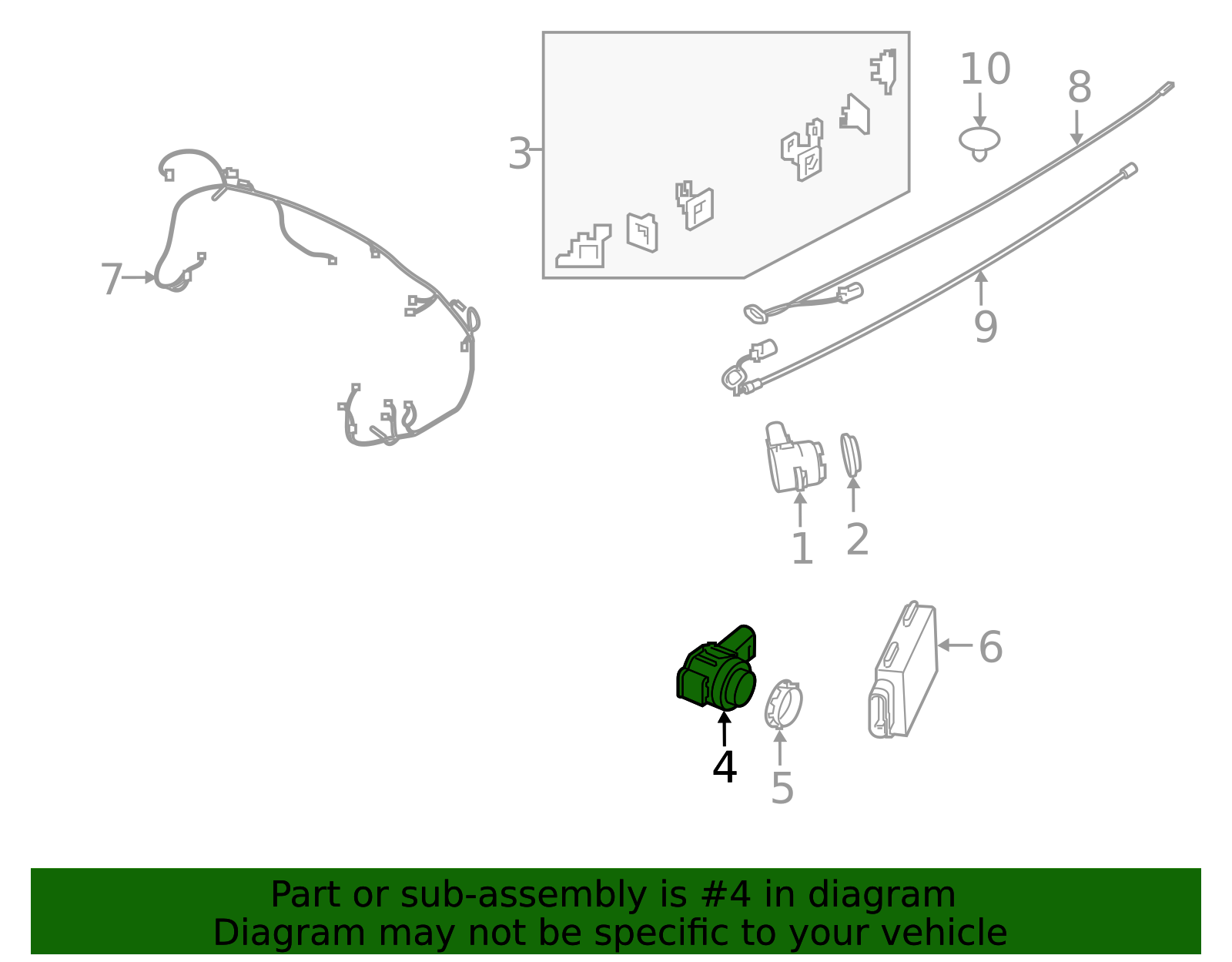 2020-2023 BMW 2020-2023 BMW - Sensor 66-20-9-826-961 | BMW Parts Wholesale