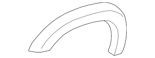 75871-0C902 - 2000-2006 Toyota Tundra - Fender Flare (Right, Front ...