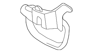 2000-2006 Toyota Tundra Mud Guard 76622-0C010 | OEM Parts Online