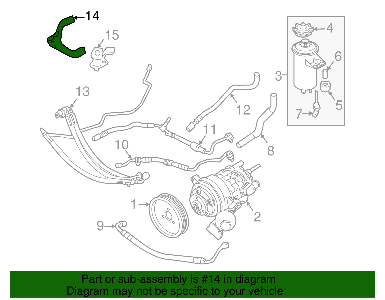 2002-2010 BMW 2002-2010 BMW - Return Tube Bracket 32-41-6-756-158 | BMW ...