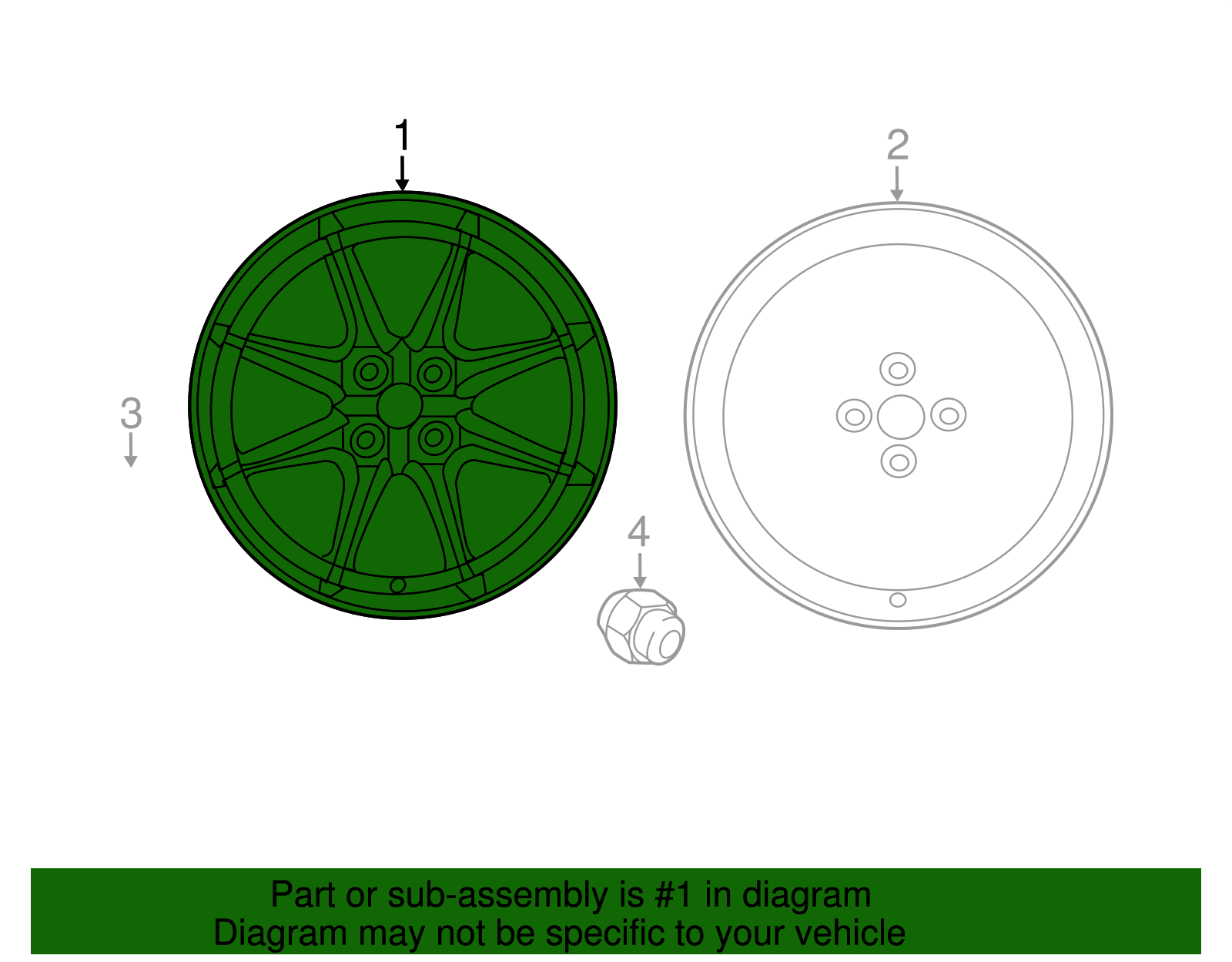 2016-2025 Mazda MX-5 Miata Wheel 9965-H4-7070 | Mazda Parts Deals