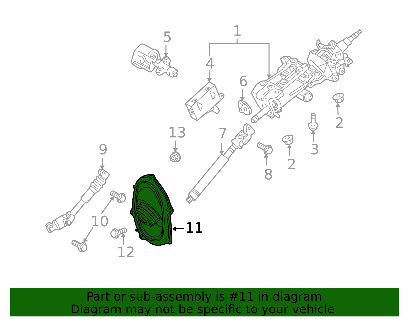 45025-60170 - 2008-2015 Toyota Land Cruiser - Coupling Shield ...