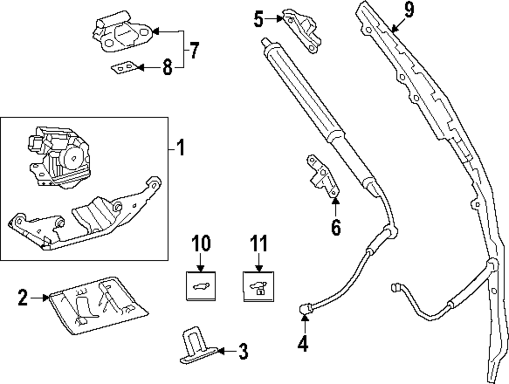 2025 Toyota 4Runner Pinch Sensor 84280-35010 | Toyota Parts Center