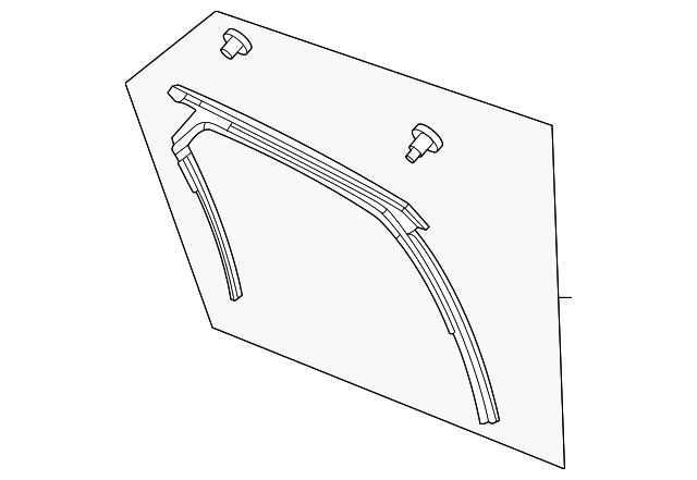 DGH9-72-60ZC - Run Channel 2020-2025 Mazda CX-30 | Florida Mazda Parts