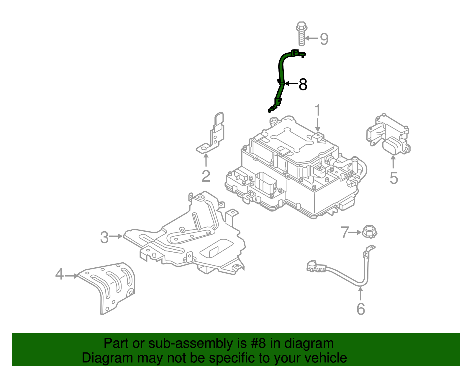37180-2T860 - Battery Cable 2014-2015 Kia Optima | Kia.Parts Store