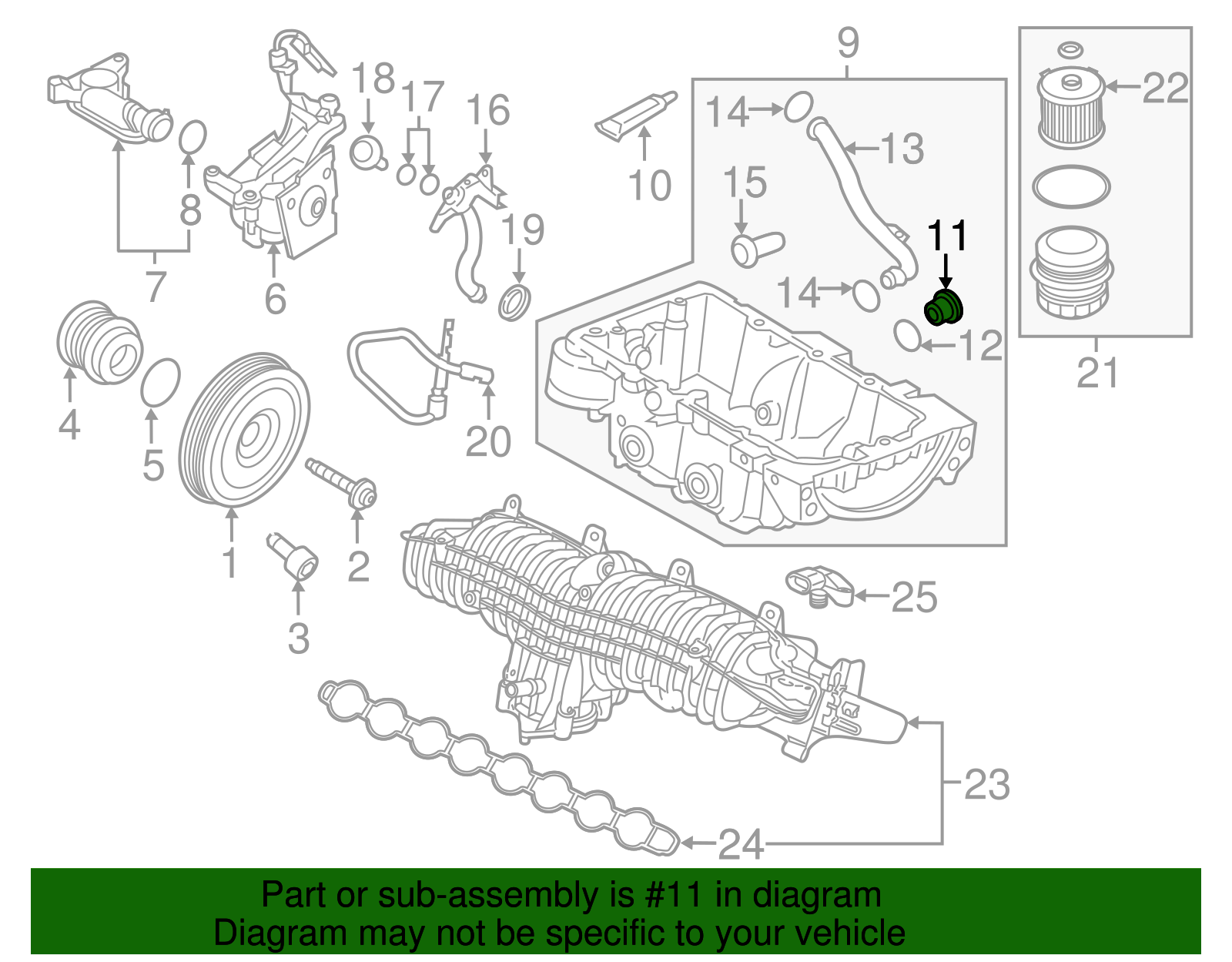 1992-2025 Volvo Drain Plug 986833 | Genuine Volvo Replacement Parts