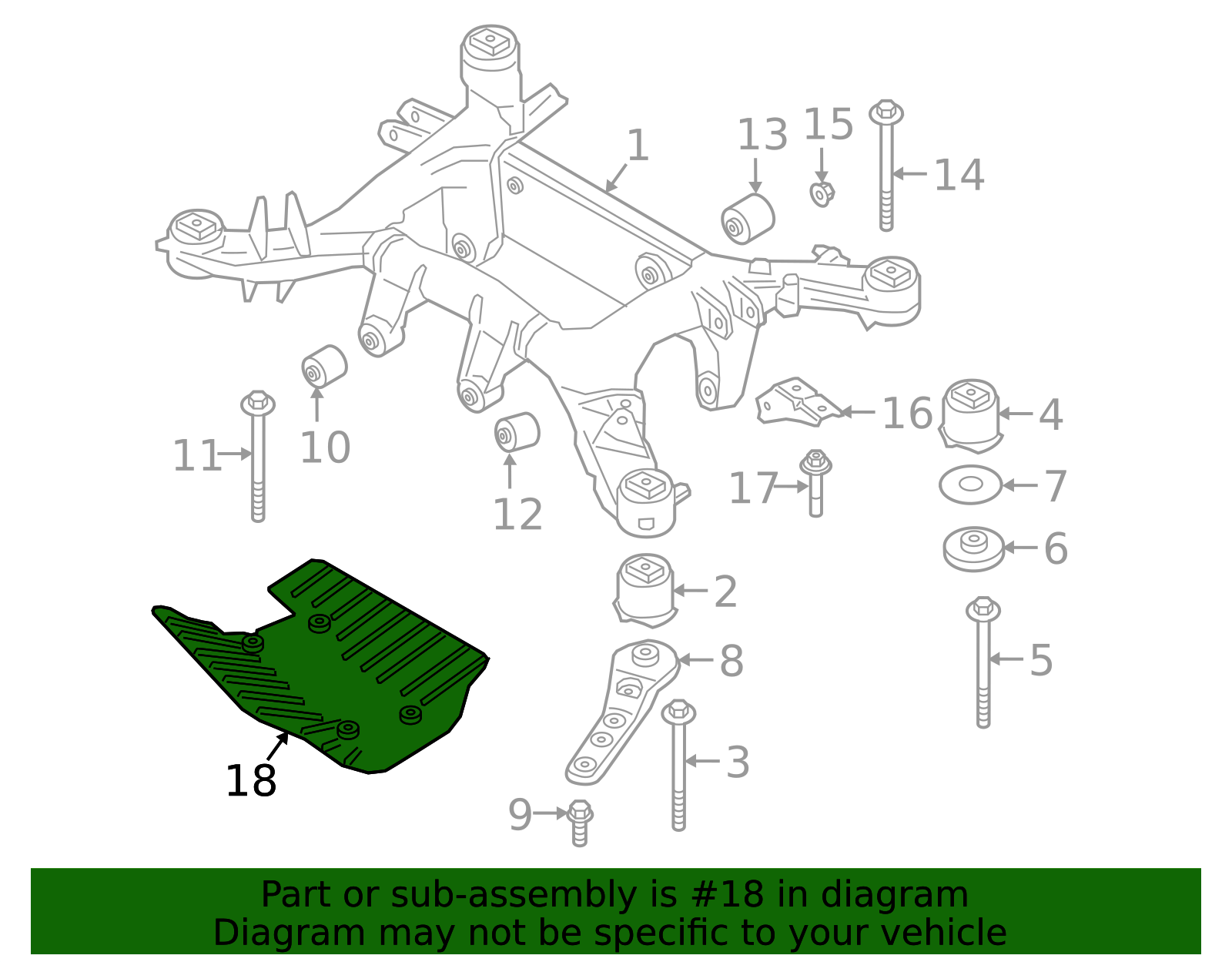 33-30-6-877-044 - Lower Shield 2019-2025 BMW | BMWPartsDirect.com