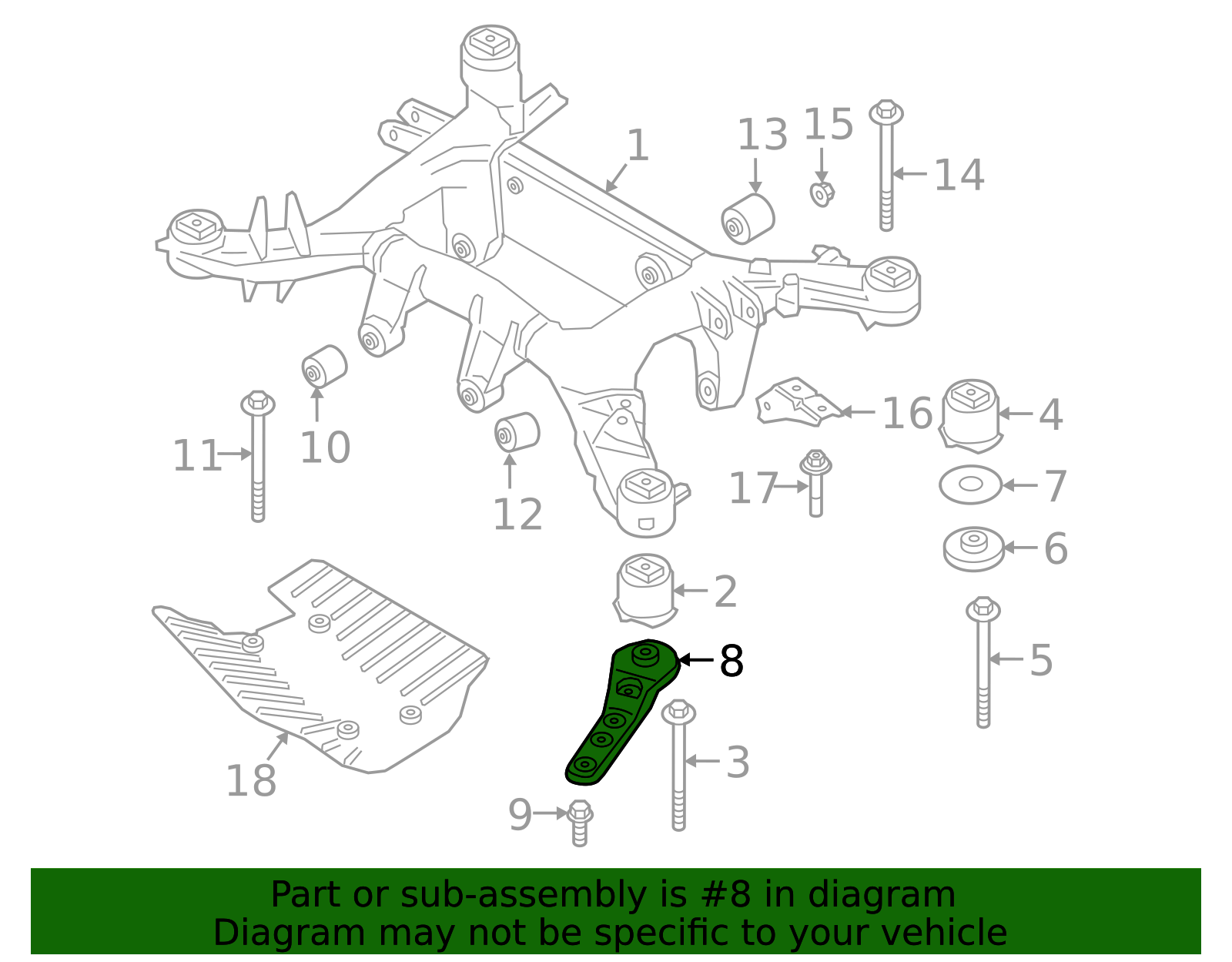 2020-2025 BMW Front Brace 33-30-6-878-763 | BMW OEM Parts