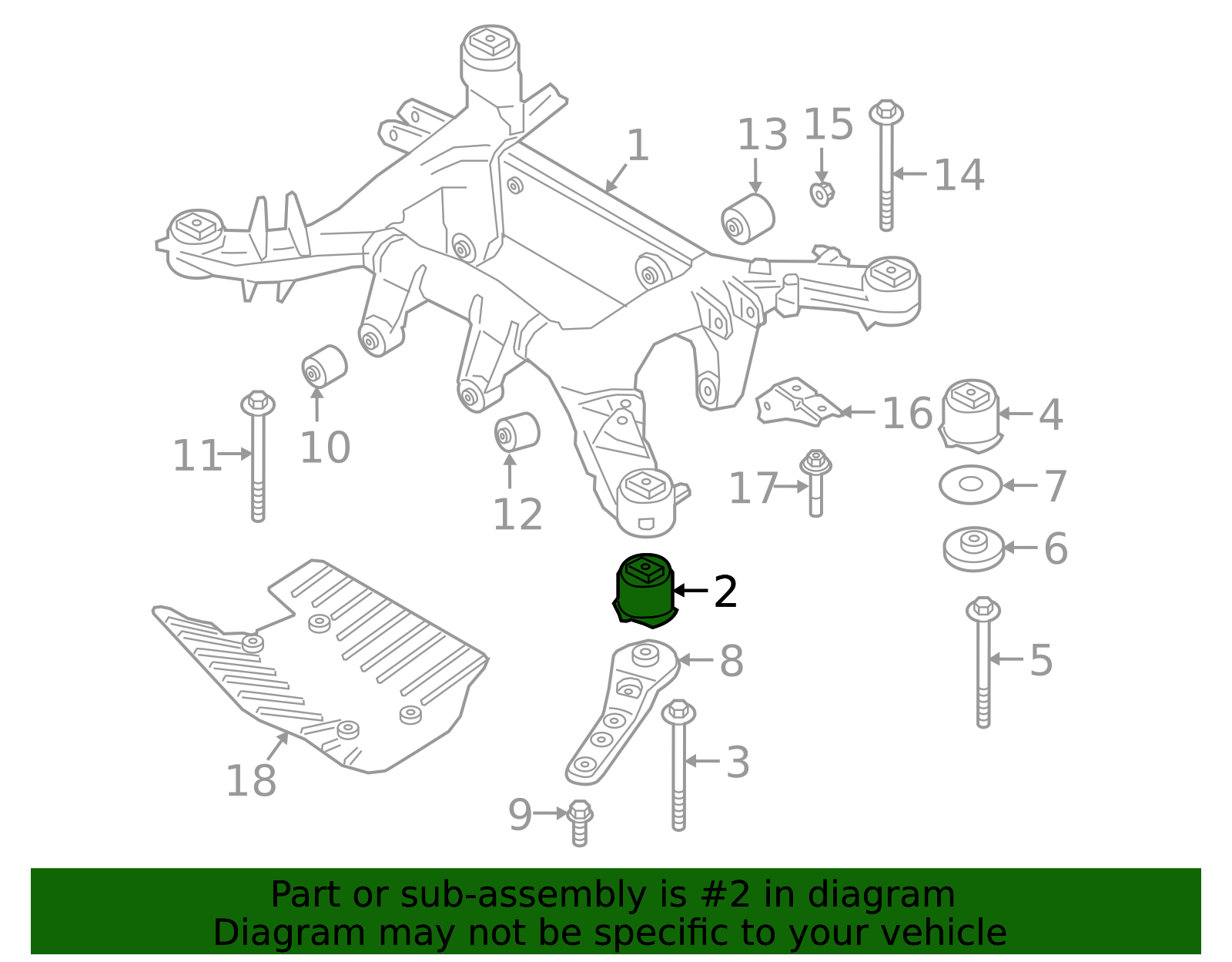 2019-2025 BMW | Front Mount | 33306883443 | BMW OEM Parts Store