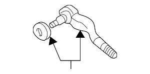1997-2004 Mitsubishi Montero Sport Inner Tie Rod MR296274 | Mitsubishi ...