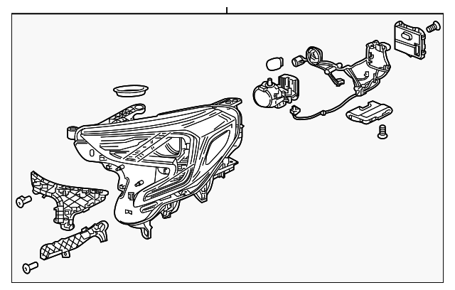 2022-2024 GMC Terrain Headlamp 85723586 GM | GMPartsDirect.com