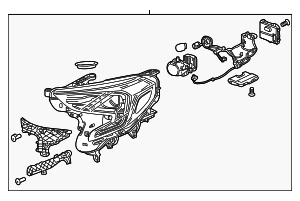 2022-2024 GMC Terrain Headlamp 85723587 | Capital Chevy Parts