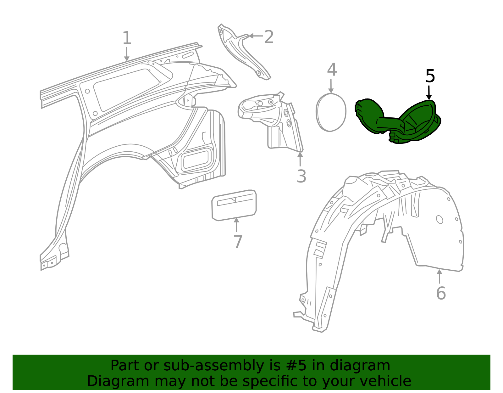 2018-2024 Buick Enclave Housing 87838157 | GM Parts Center
