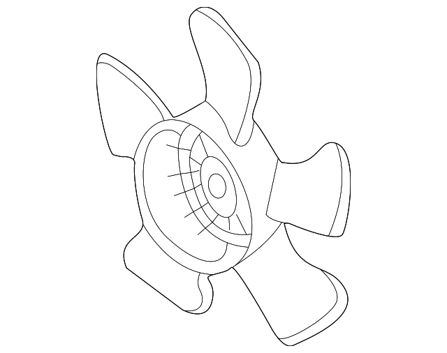 19020-PNL-G01 - Fan Blade 2002-2009 Honda CR-V | Honda Parts Online
