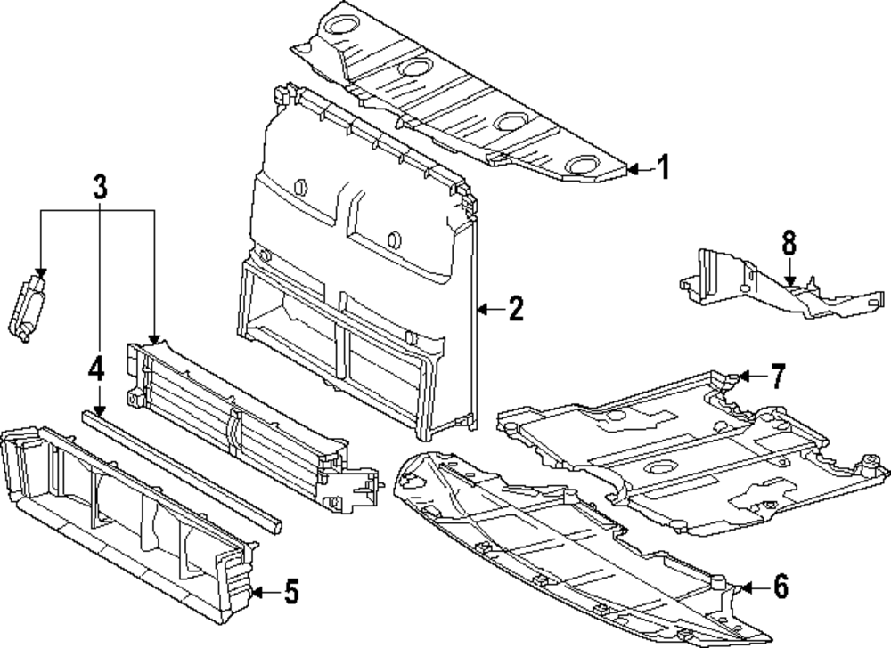 2023-2024 Subaru Solterra Under Cover 5144142210 | Subaru Parts Store
