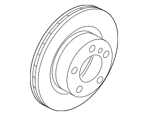 2012-2023 BMW Rotor 34116792223 | OEM Parts Online