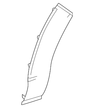 DGH9-51-W71A - Wheel Opening Molding 2020-2025 Mazda CX-30 | Mazda ...