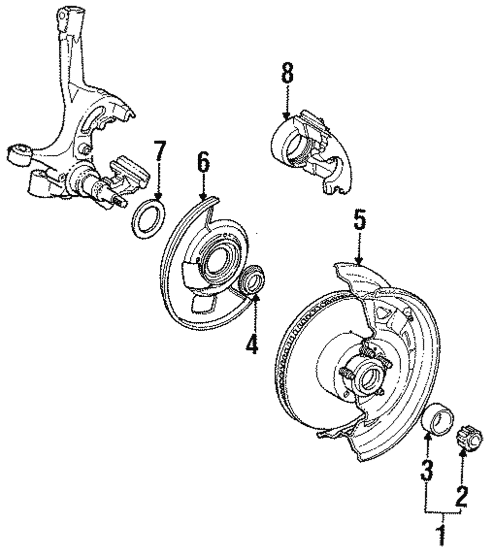 1985-1997 Ford Rotor YL5Z-1V102-HA | Ford OEM Parts Outlet