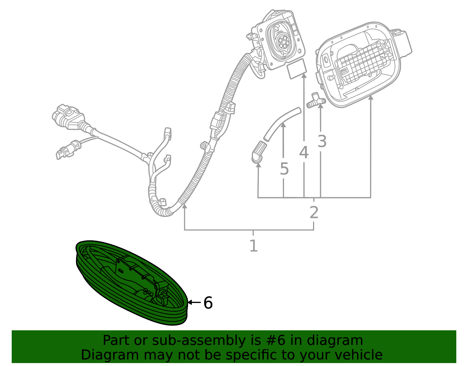 2022-2025 Hyundai Tucson Charge Cable 91686-P0010 | OEM Parts Online