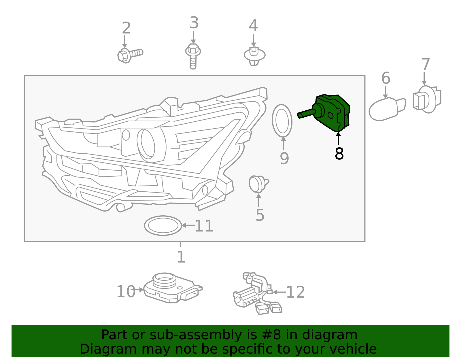 2011-2021 Lexus Motor 85661-12020 | OEM Parts Online