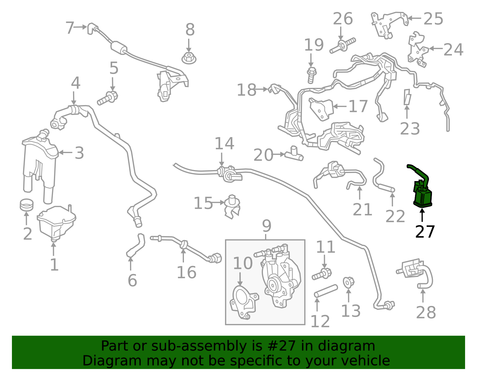 Genuine OEM Control Solenoid Part# LR116599 Fits 2016-2021 Land Rover ...