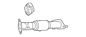 2012-2017 Kia Rio Front Pipe 28610-1R220 | OEM Parts Online