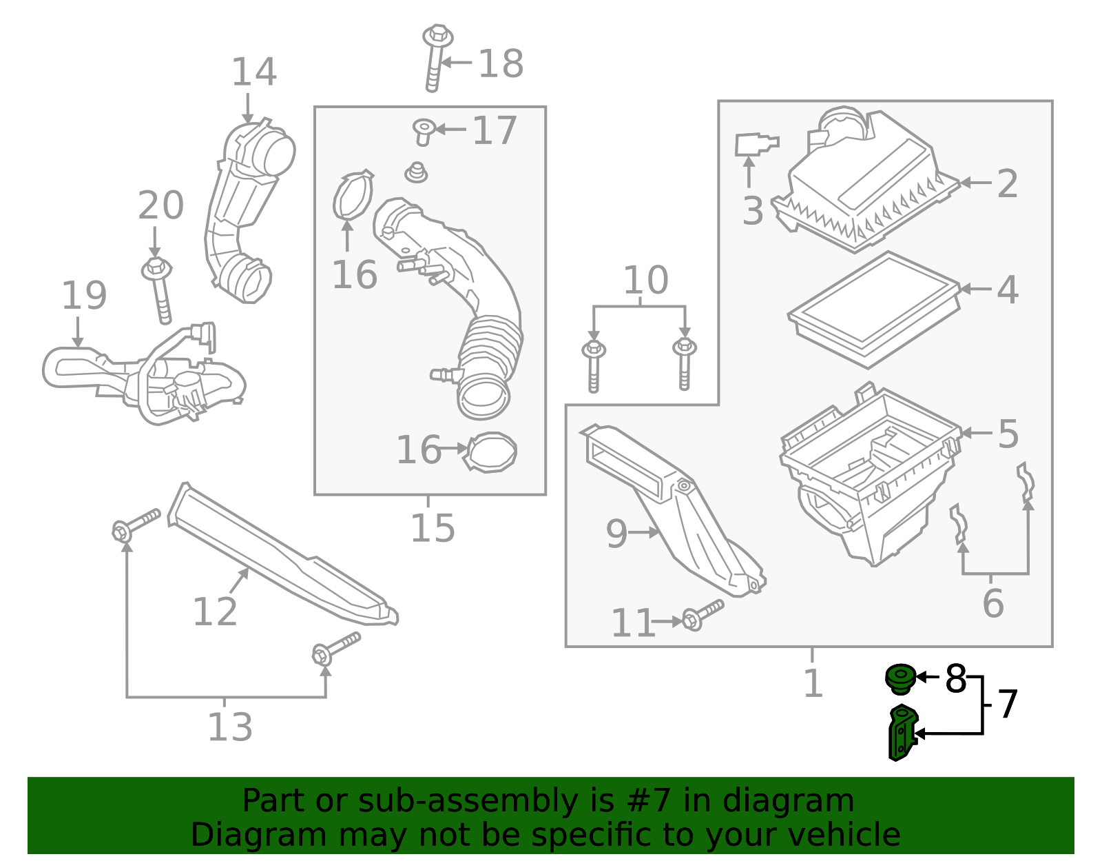 2019-2024 Ford Mount Bracket K2GZ-9647-A | Ford OEM Parts Outlet