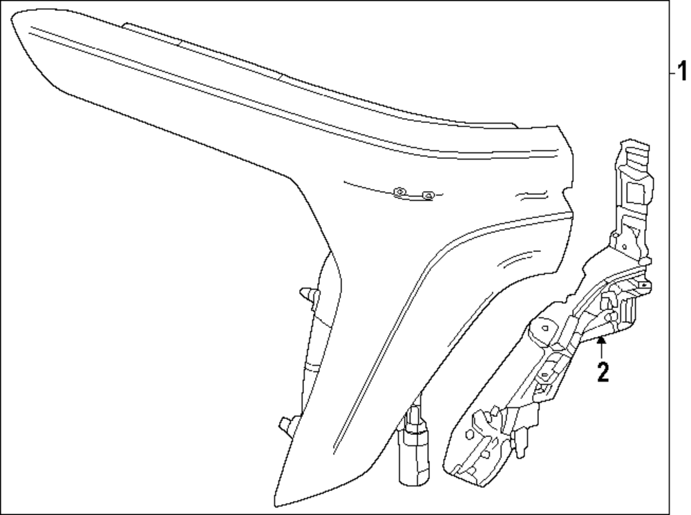 2024-2025 Chevrolet Traverse Tail Light Assembly 26563937 | Capital ...