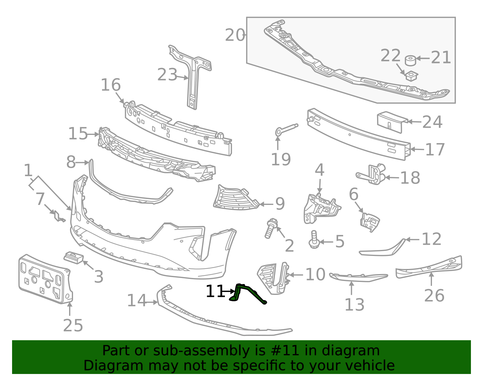 2022-2025 Cadillac CT4 Trim 84579470 | Courtesy Parts