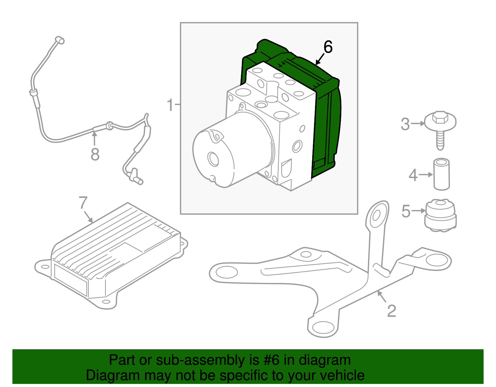 34526876910 - 2012-2019 BMW Repair Kit (34-52-6-876-910) | BMW of South ...