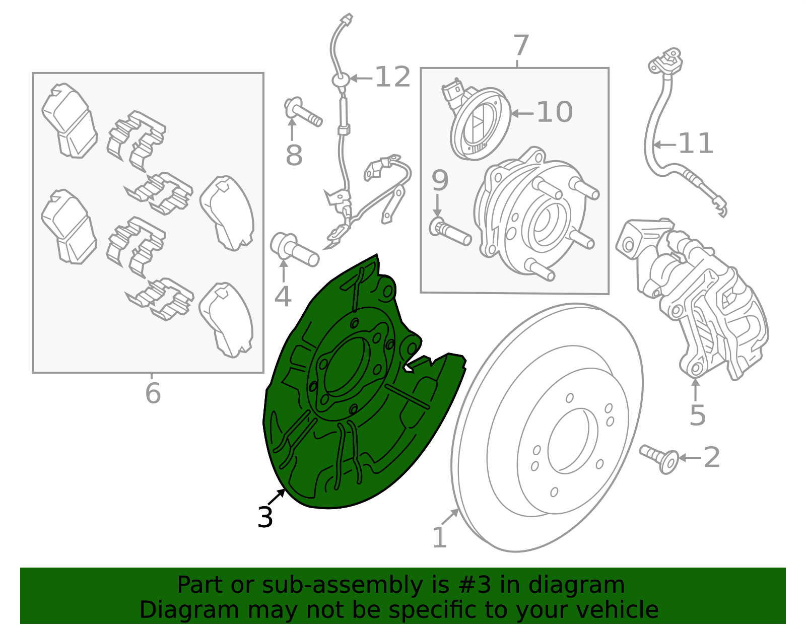 2024-2025 Hyundai Kona Splash Shield 58390-BE000 | MotorMotor