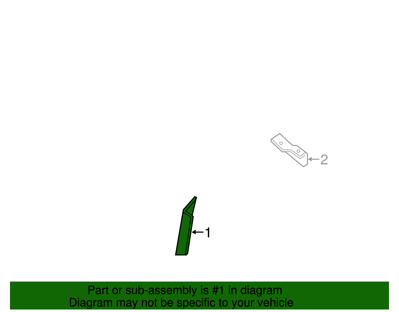 93883-3SH2A - Lower Molding - 2013-2019 Nissan Sentra | Conicelli Nissan