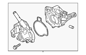 2016-2025 Mazda MX-5 Miata | Water Pump Assembly | PE31-15-010C | Mazda ...