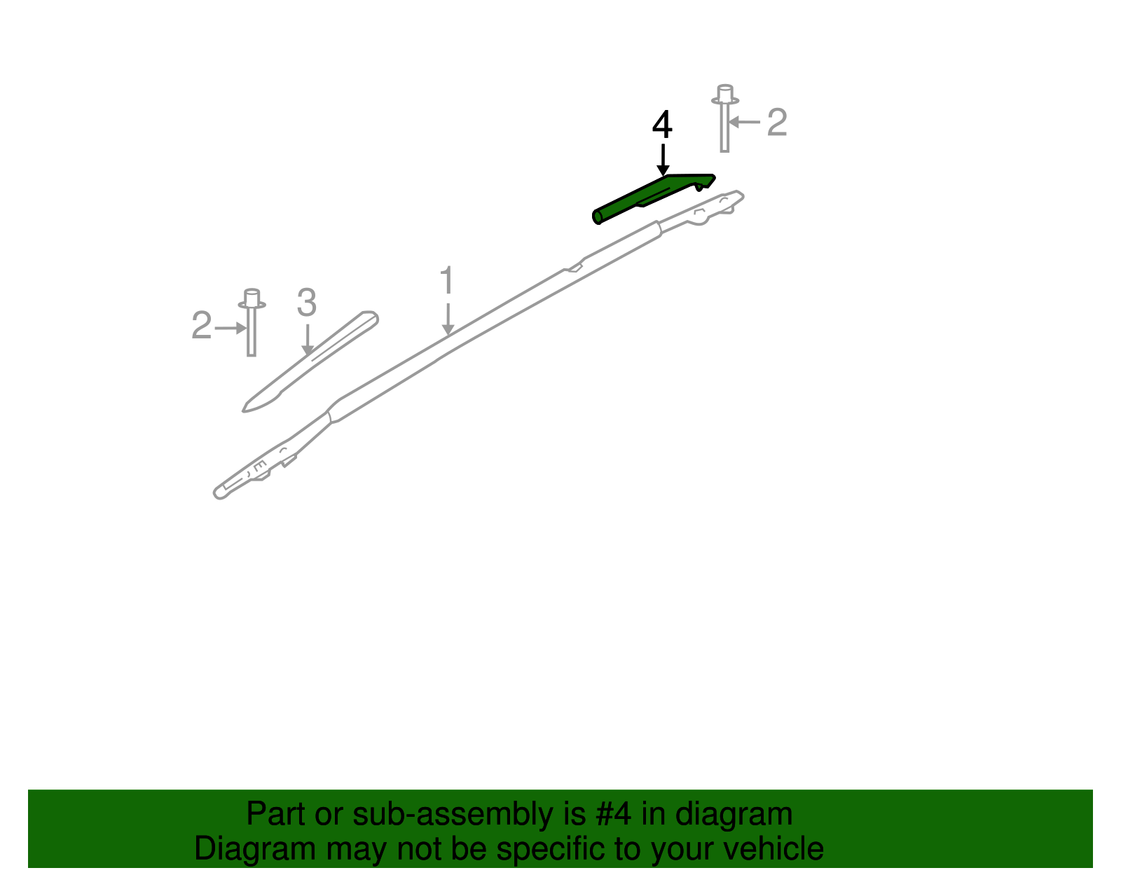 2008-2015 Nissan Rear Cap - Passenger Side (RH) 73870-JM00A ...