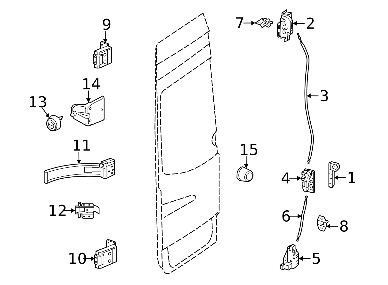 906-630-12-31 - Bumper Bracket 2010-2018 Mercedes-Benz | Mercedes-Benz ...